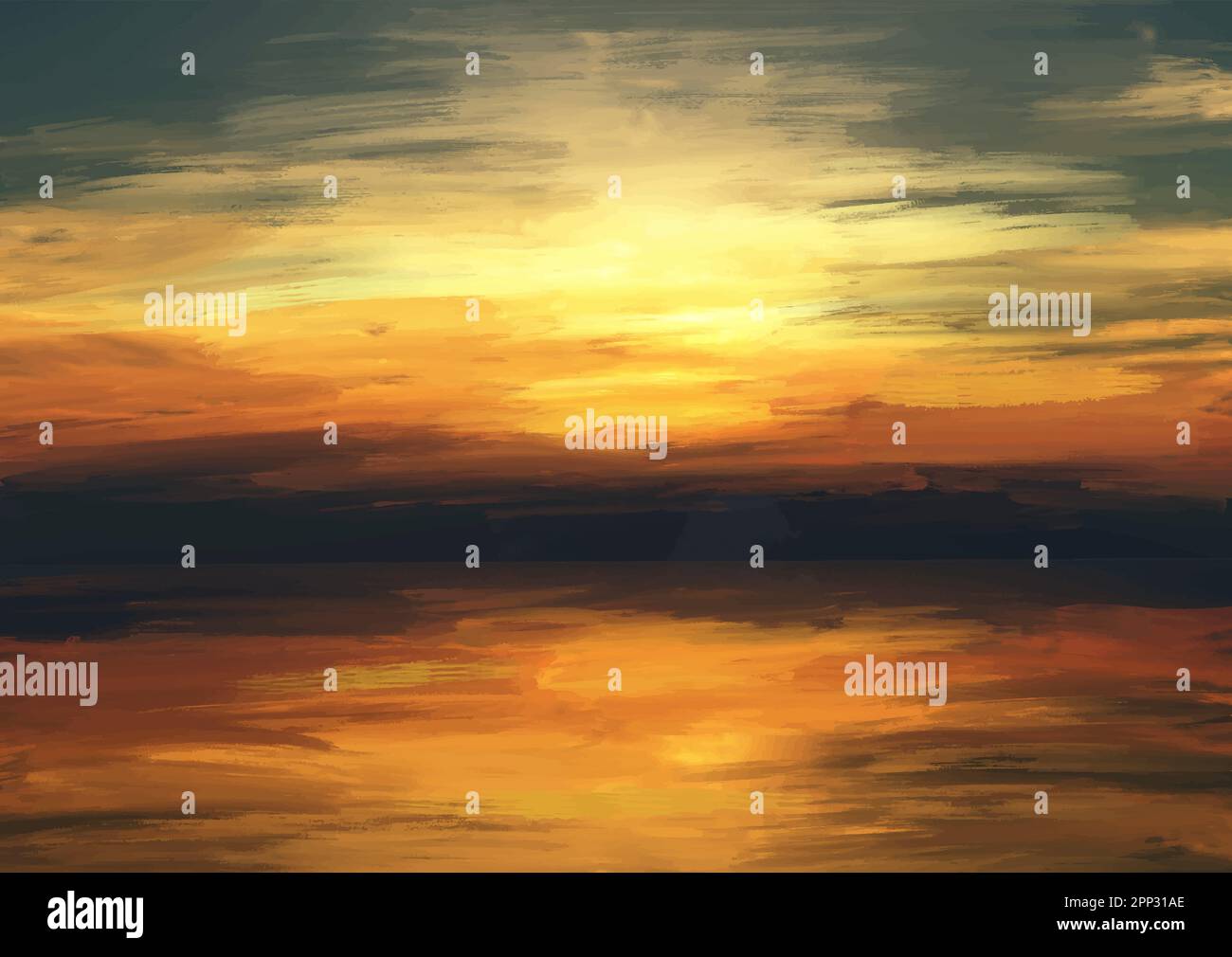 Oil with palette knife Stock Vector Images - Alamy