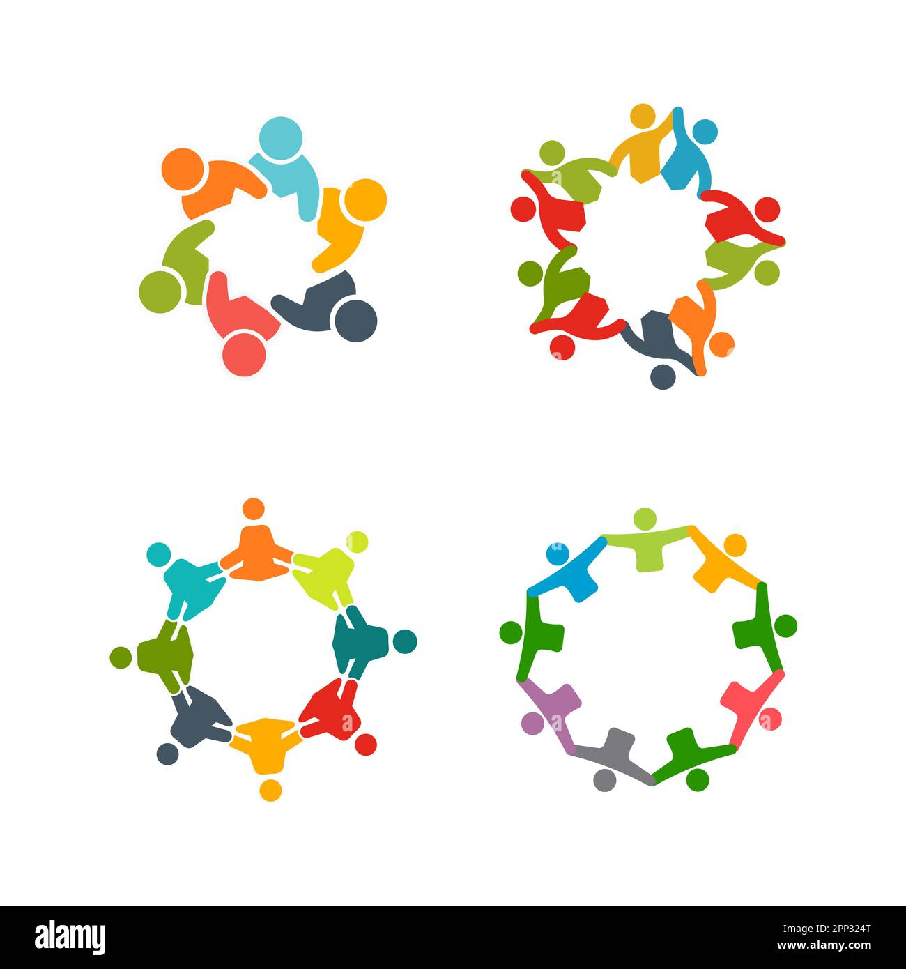 Teamwork. Social consept. Embracing people group concept. Support ...