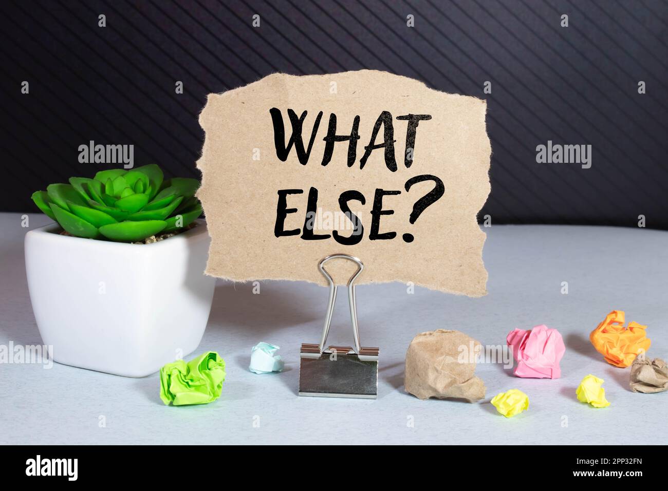 What else word written under torn paper concept Stock Photo - Alamy