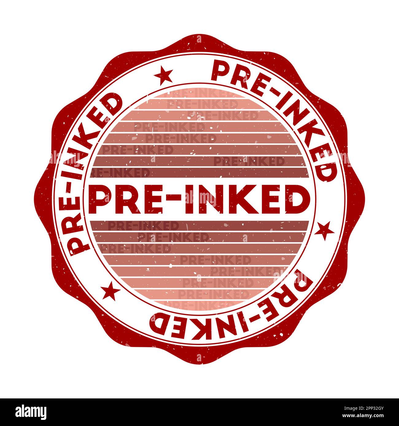 Pre inked badge hi-res stock photography and images - Alamy
