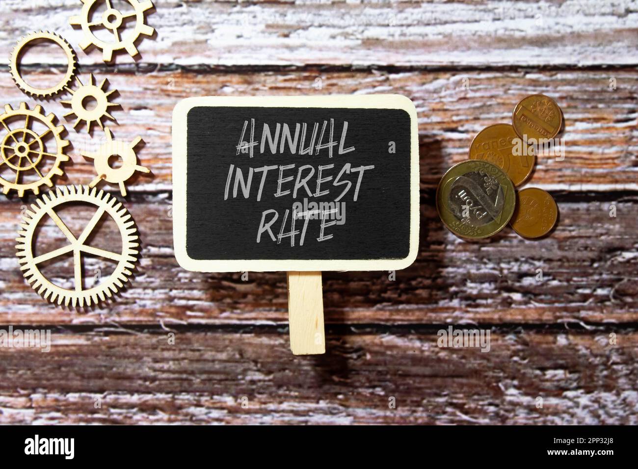 In the notebook, the text Annual Percentage Rate , next to magnifier ...