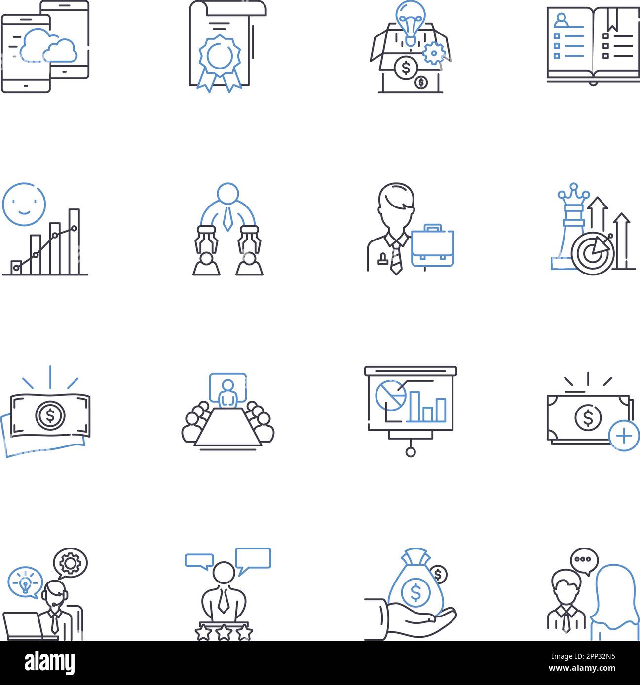 Virtual reality line icons collection. Immersive, Simulated, Headset ... Virtual reality line icons collection. Immersive, Simulated, Headset ...