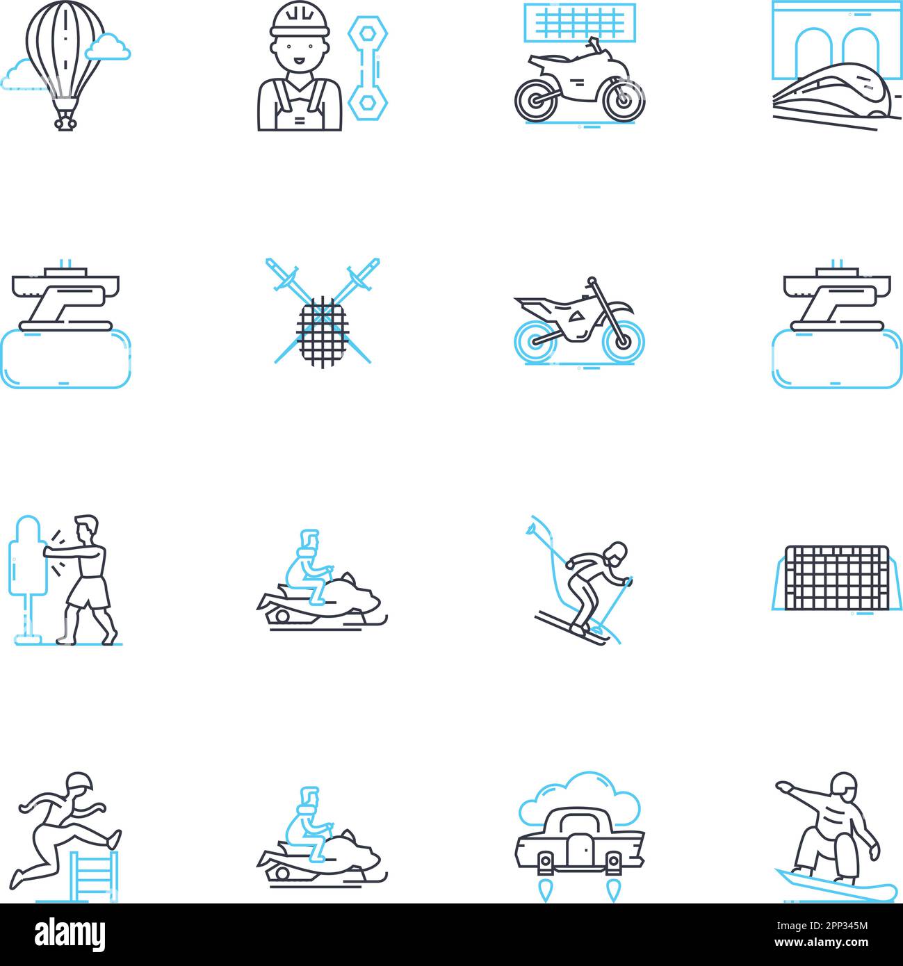 Health and wellness sphere linear icons set. Fitness, Nutrition, Yoga ...