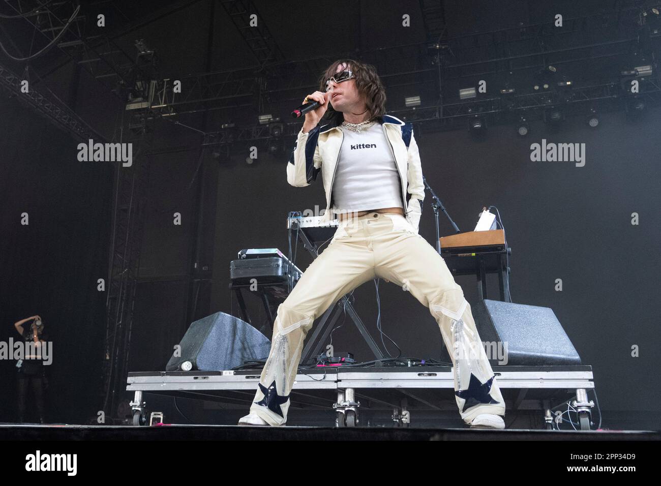 Lewis OfMan performs at the Coachella Music & Arts Festival at the ...
