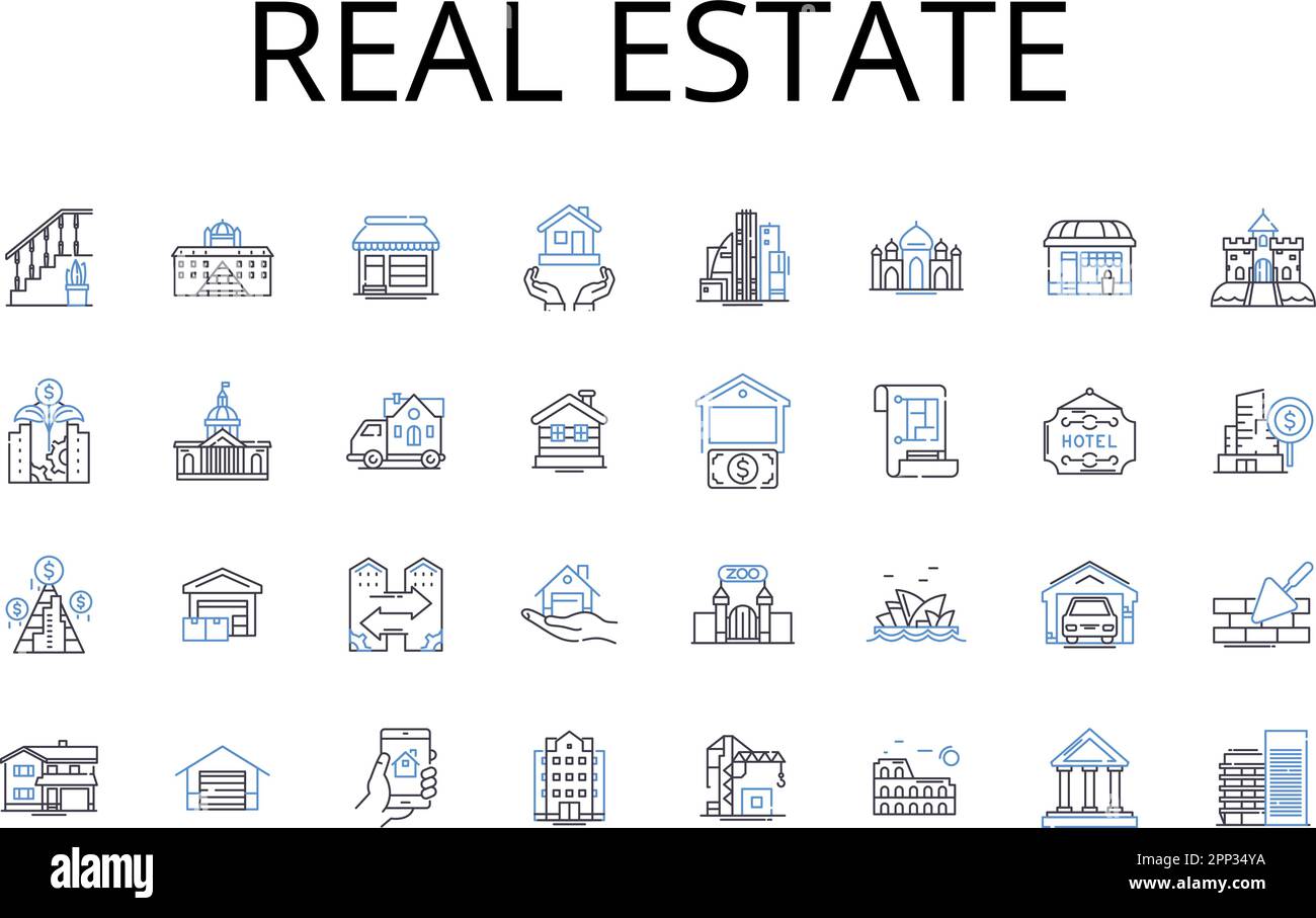 Market housing Stock Vector Images - Alamy