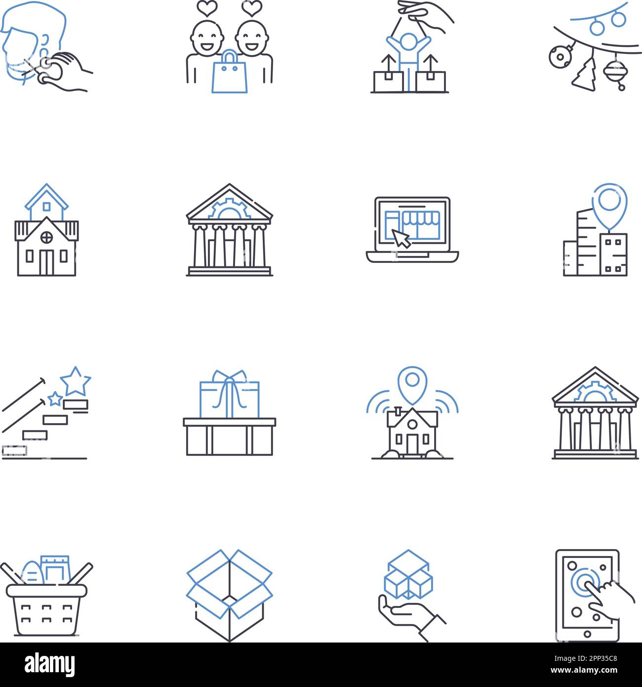 Bike share line icons collection. Pedal, Sustainable, Community, Urban ...