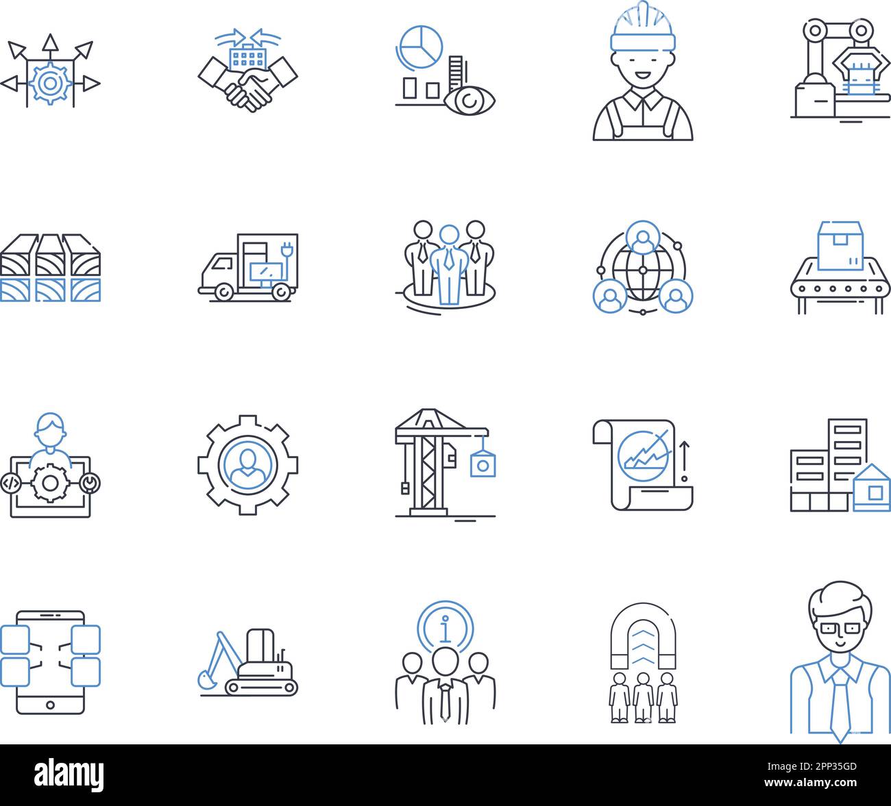 Accounting firm line icons collection. Bookkeeping, Taxation, Auditing ...