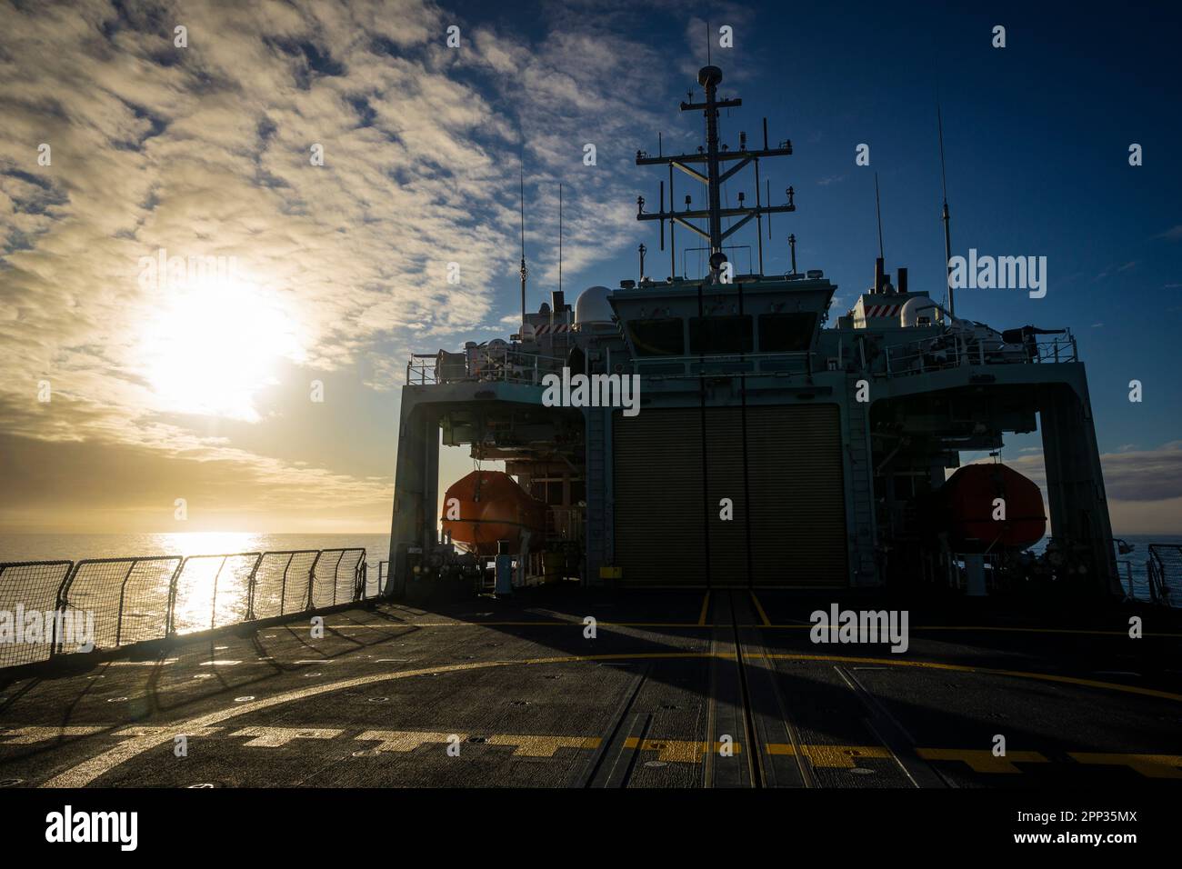 Late day sun off in the Northwest Passage off Devon Island taken from ...
