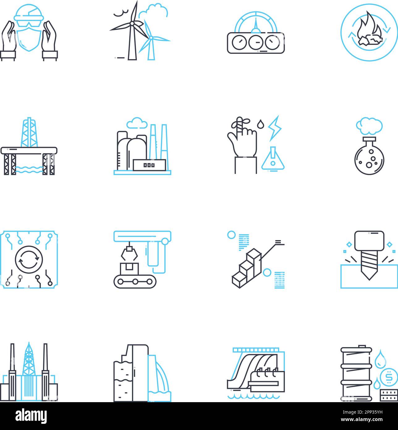 Continuous automation vector vectors hi-res stock photography and ...