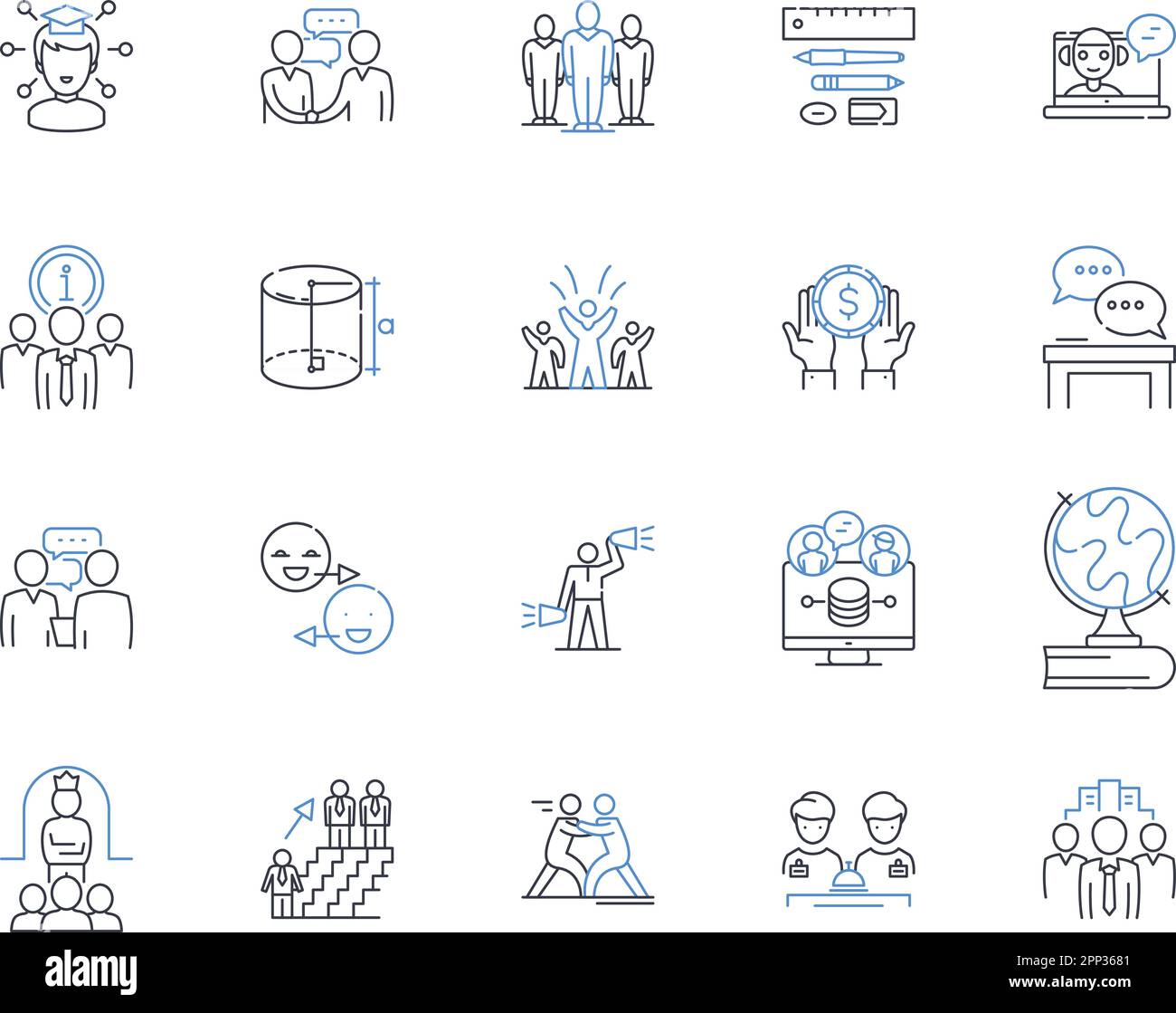 Bootcamps and intensives line icons collection. Intense, Immersive ...