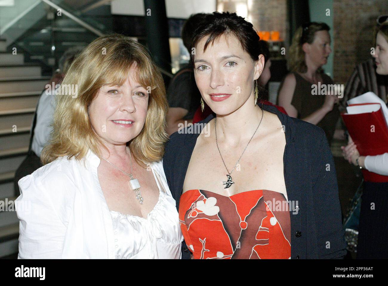 Noni Hazelhurst (left) with Claudia Karvan at the 2006 L'Oreal Paris ...