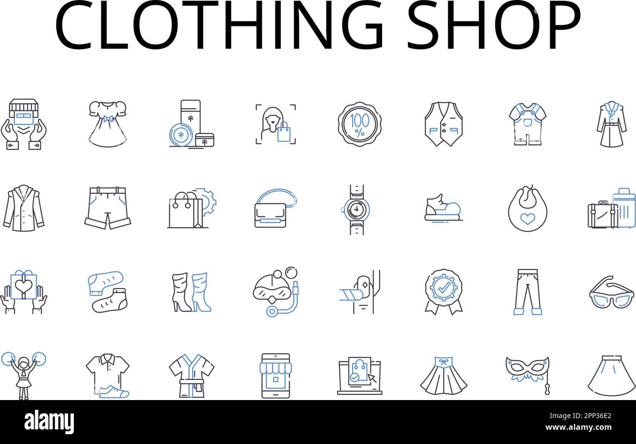 Wardrobe retailer Stock Vector Images - Alamy