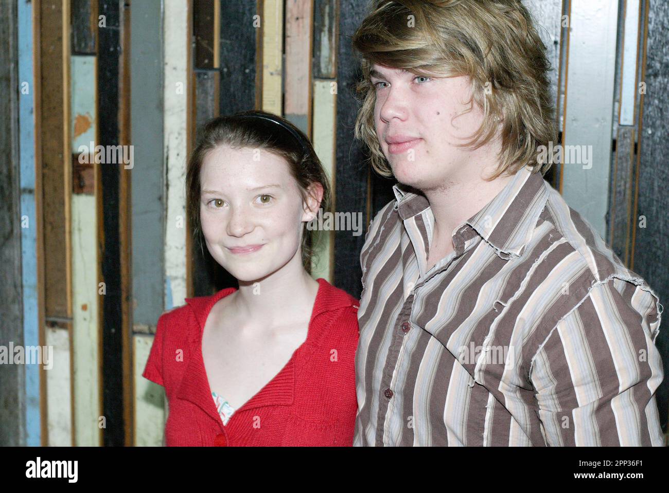 Mia Wasikowska with Frank Sweet at the 2006 L'Oreal Paris AFI Awards ...