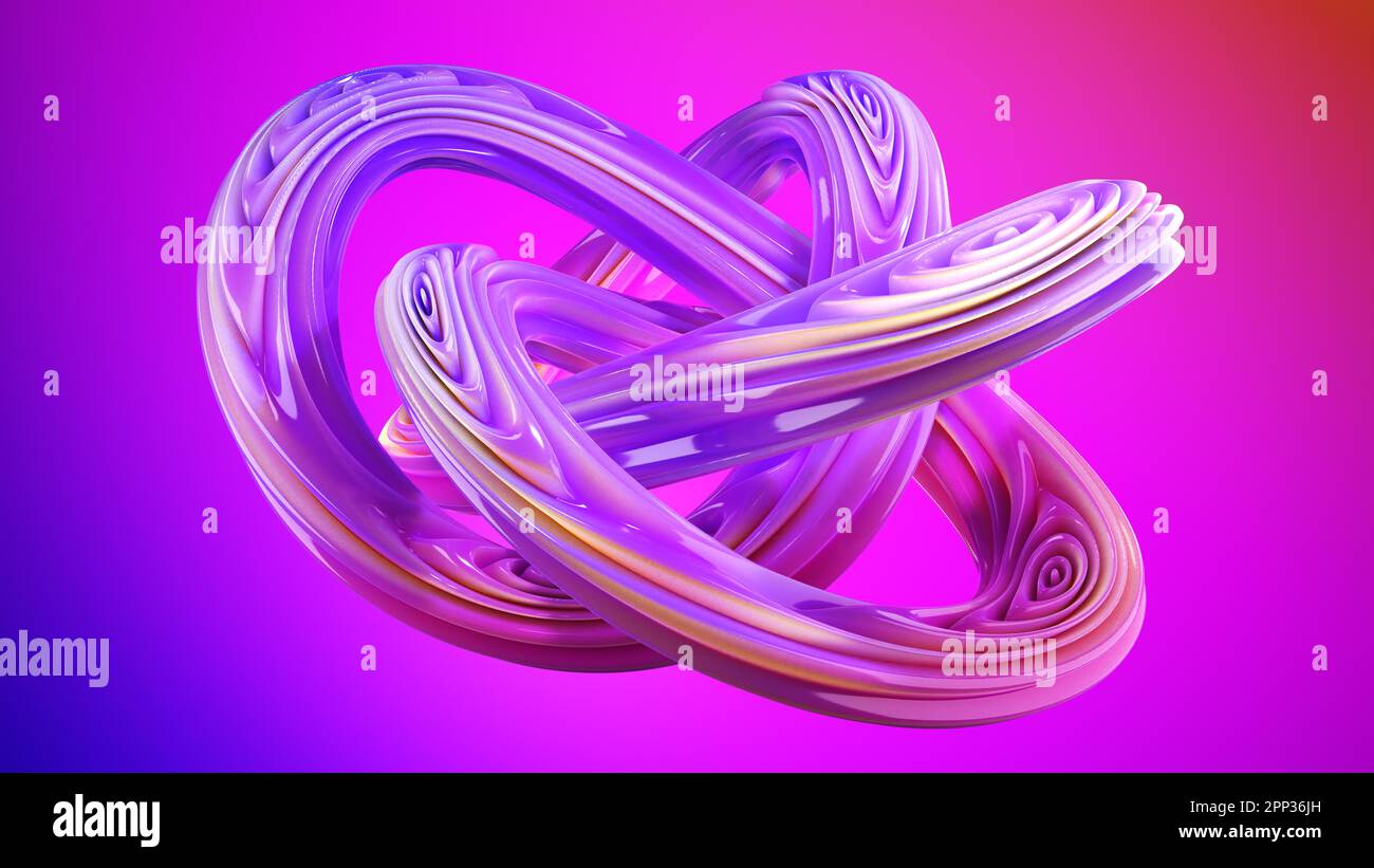 Colorful wavy rainbow flow hi-res stock photography and images - Alamy