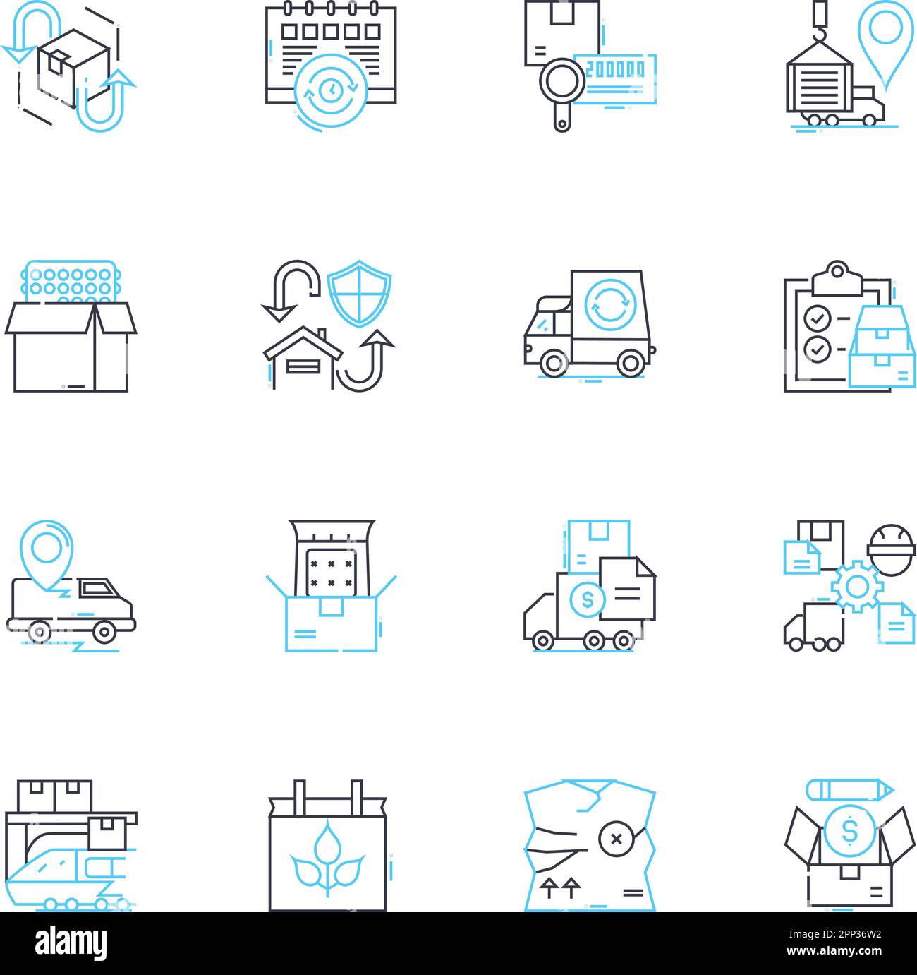 Palletizing vector vectors hi-res stock photography and images - Alamy