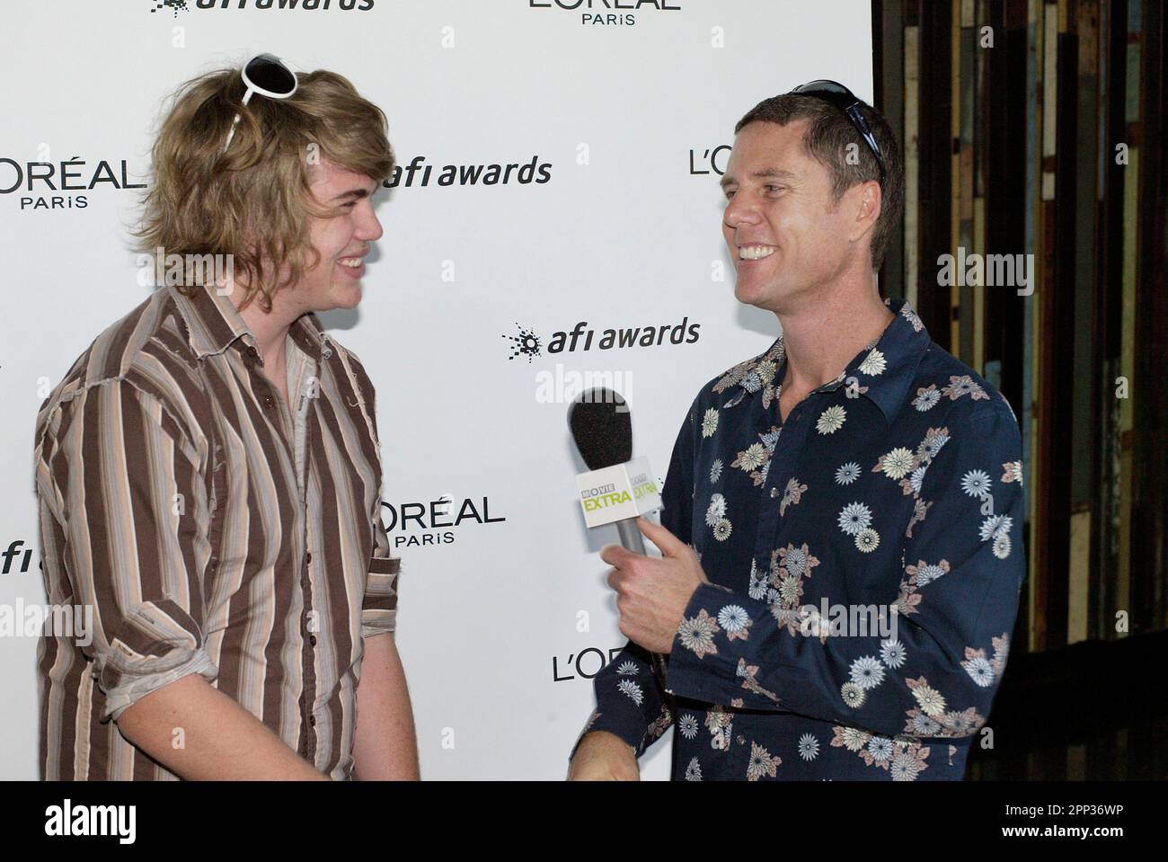 Frank Sweet interviewed at the 2006 L'Oreal Paris AFI Awards ...
