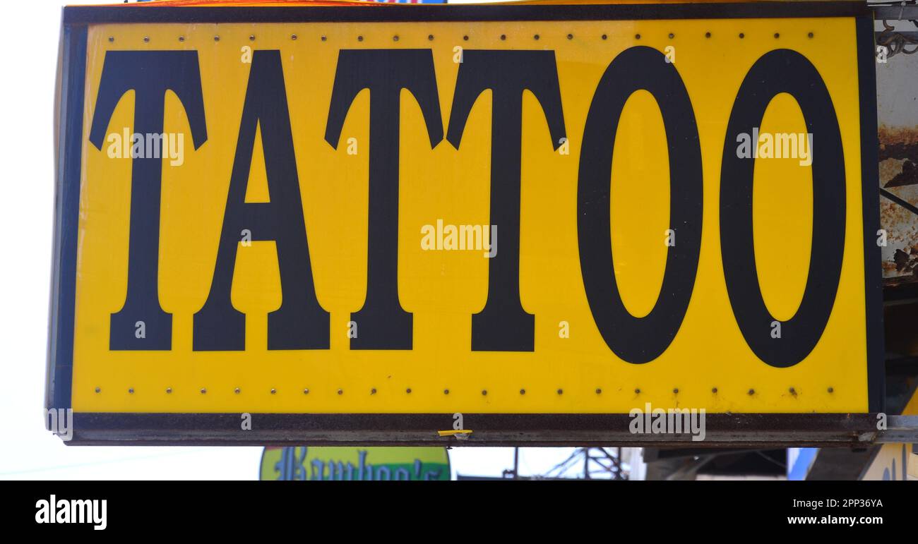 The Yellow Sign Tattoo