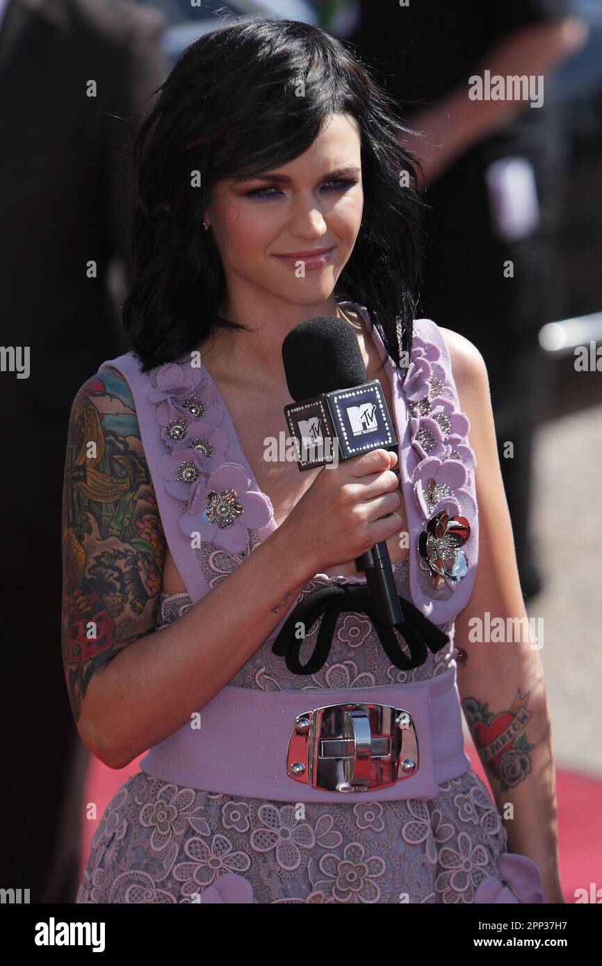 Ruby Rose at the 2010 Australian Recording Industry Association 'ARIA ...