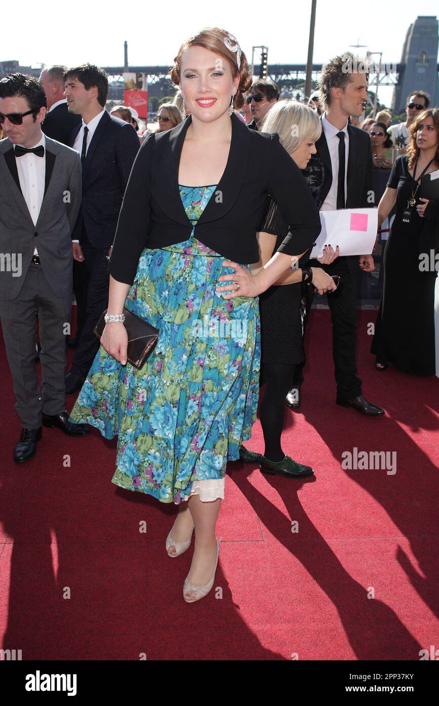 Clare Bowditch at the 2010 Australian Recording Industry Association ...