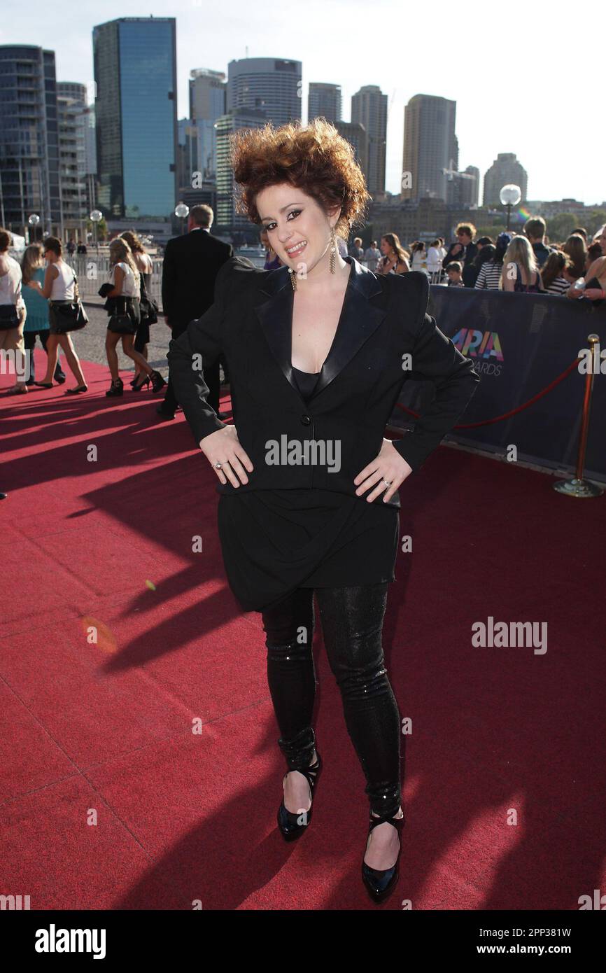 Katie Noonan at the 2010 Australian Recording Industry Association ...