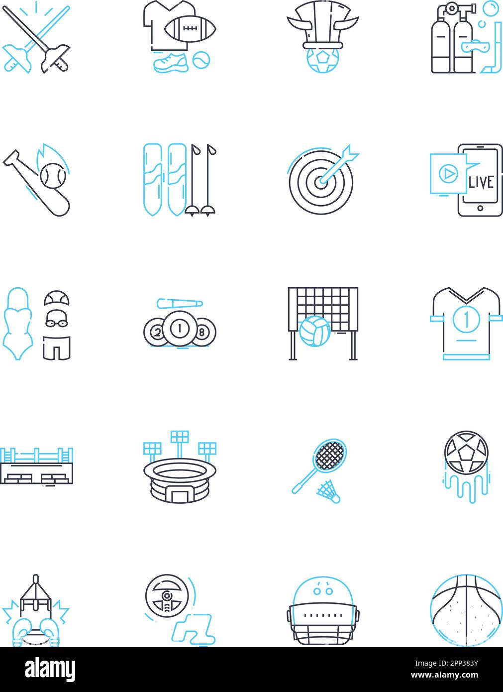 Treatment linear icons set. Therapy, Medication, Healing, Cure ...