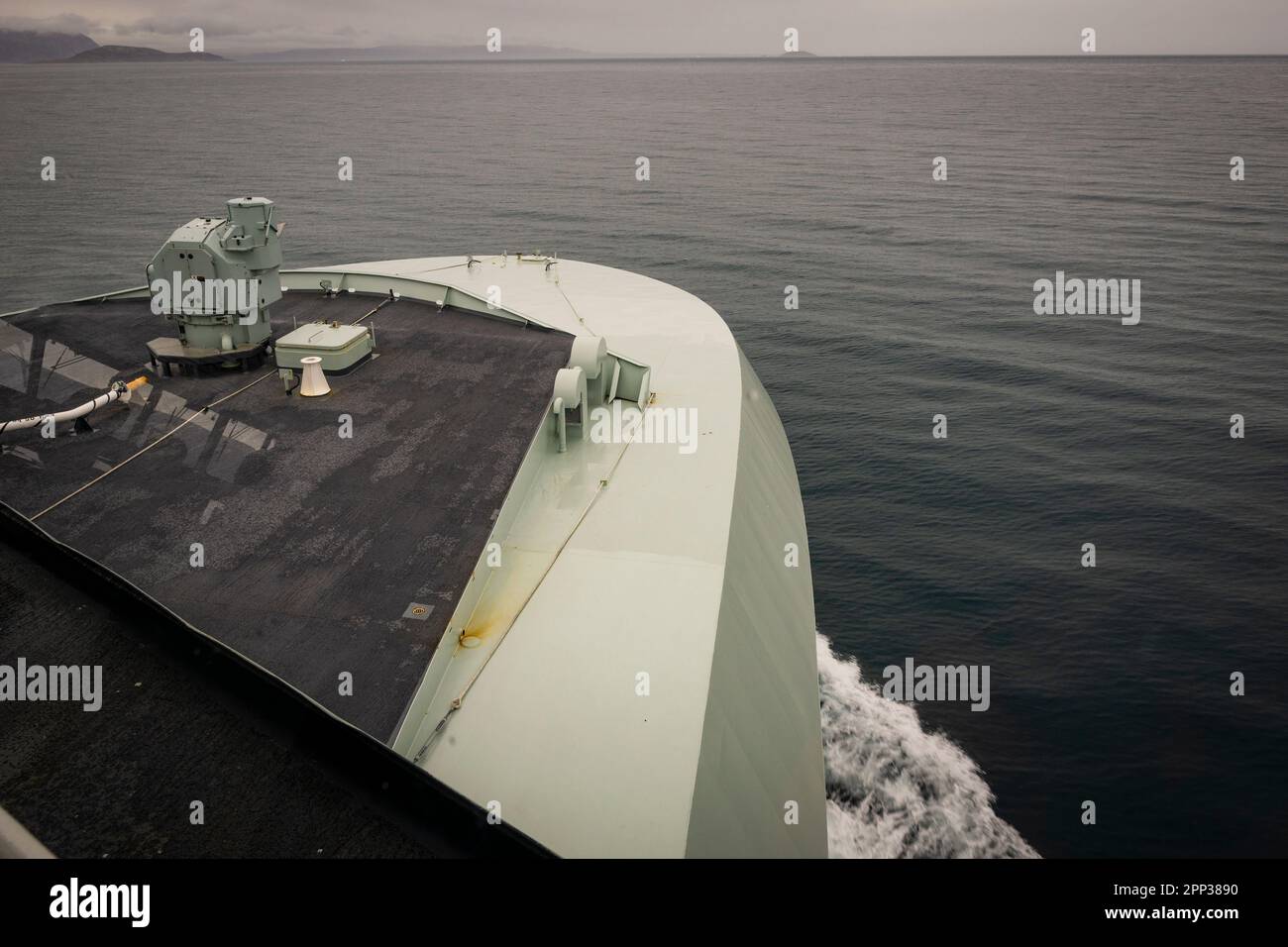 The Royal Canadian Navy's arctic patrol vessel HMCS Margaret Brooke ...