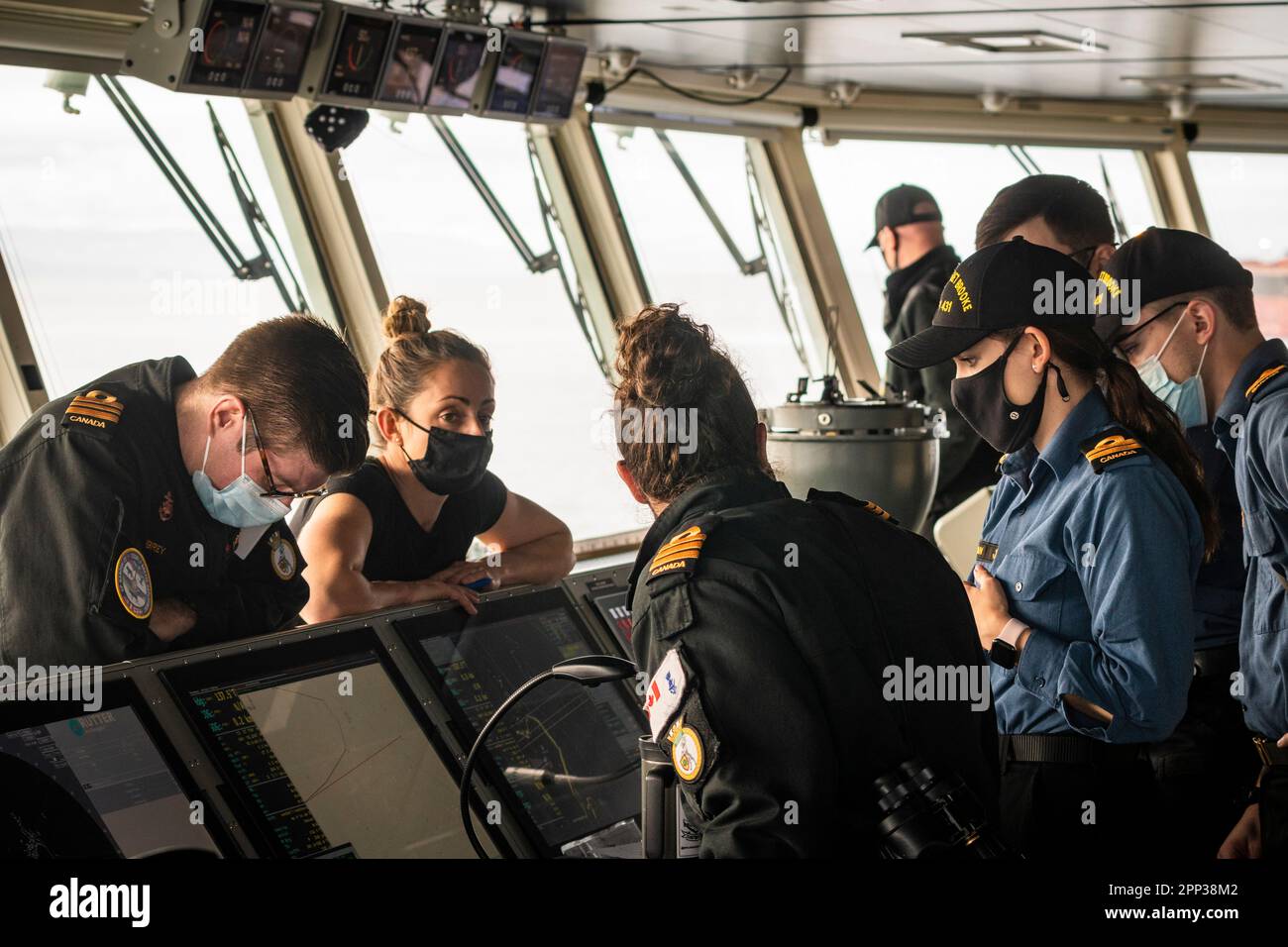 Nicole Robichaud (Commanding Officer of HMCS Margaret Brooke ...