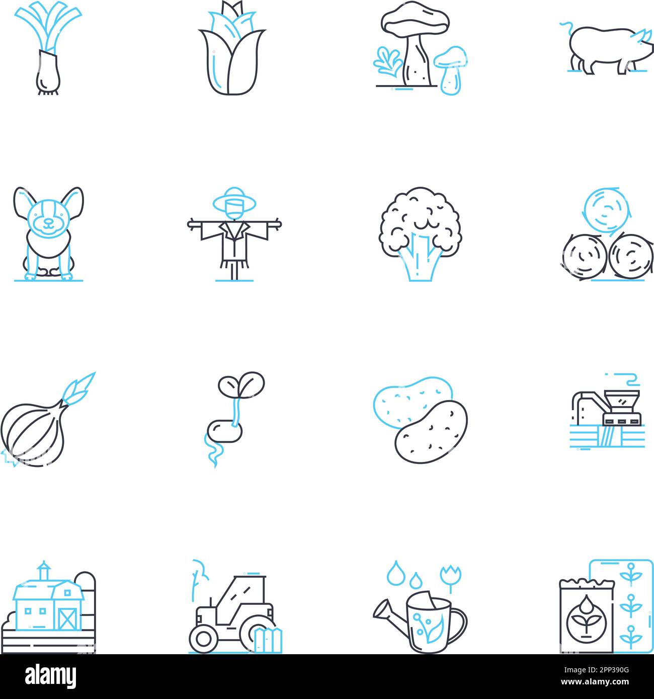 Fodder production Stock Vector Images - Alamy