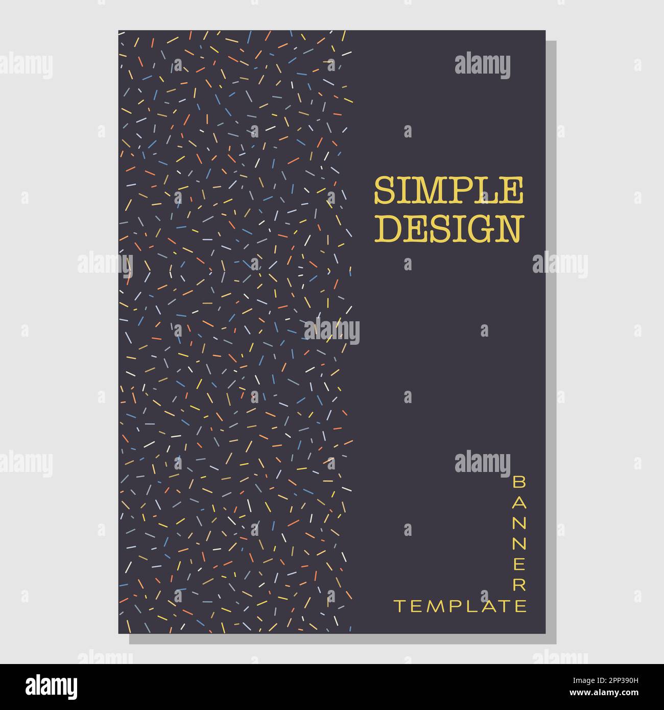 Abstract flower arrangement. Template for creative ideas for the design ...