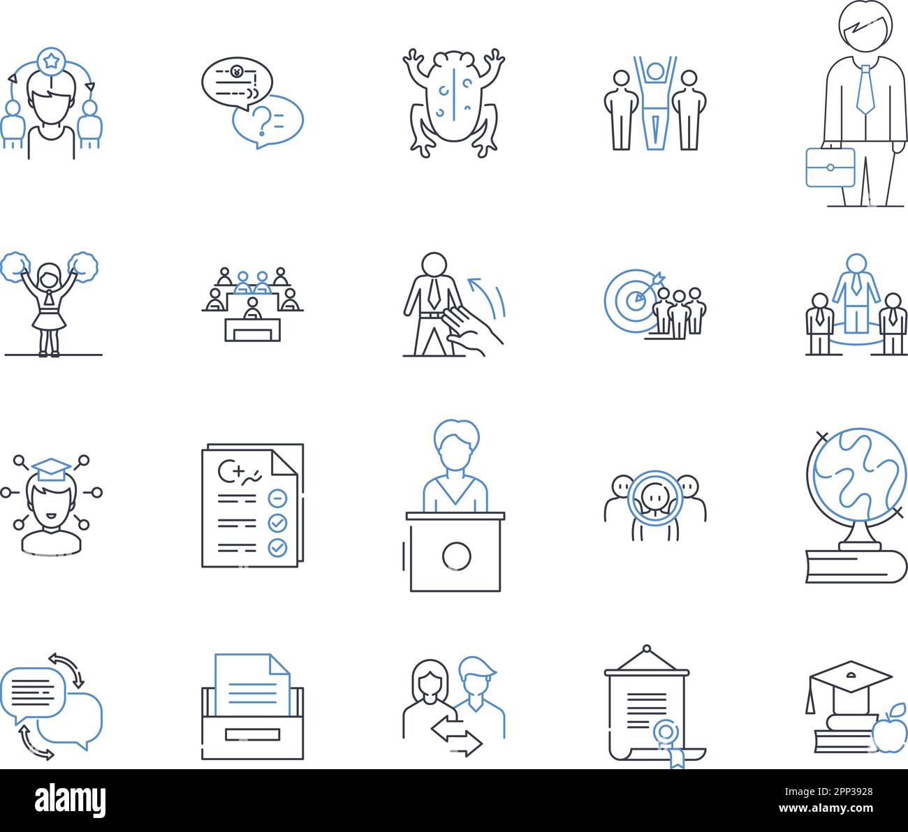 Developmental path line icons collection. Growth, Progression ... Developmental path line icons collection. Growth, Progression ...