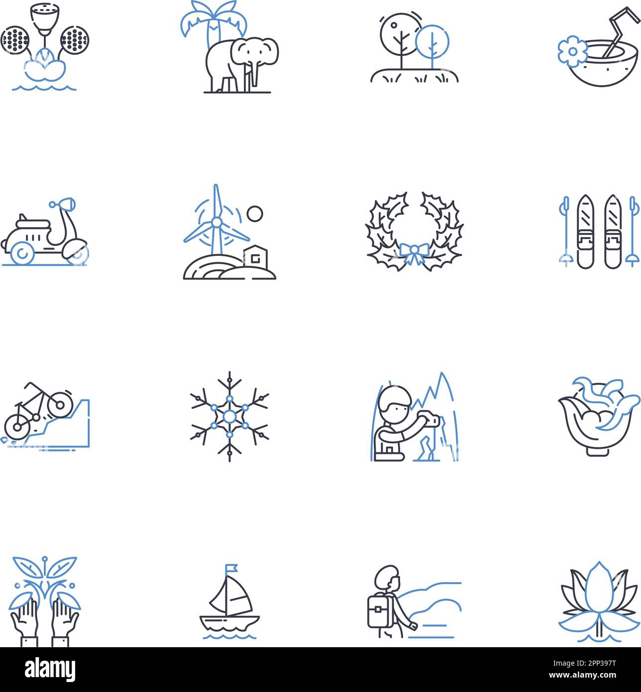 Renewable energy line icons collection. Solar, Wind, Hydro, Geothermal ... Renewable energy line icons collection. Solar, Wind, Hydro, Geothermal ...
