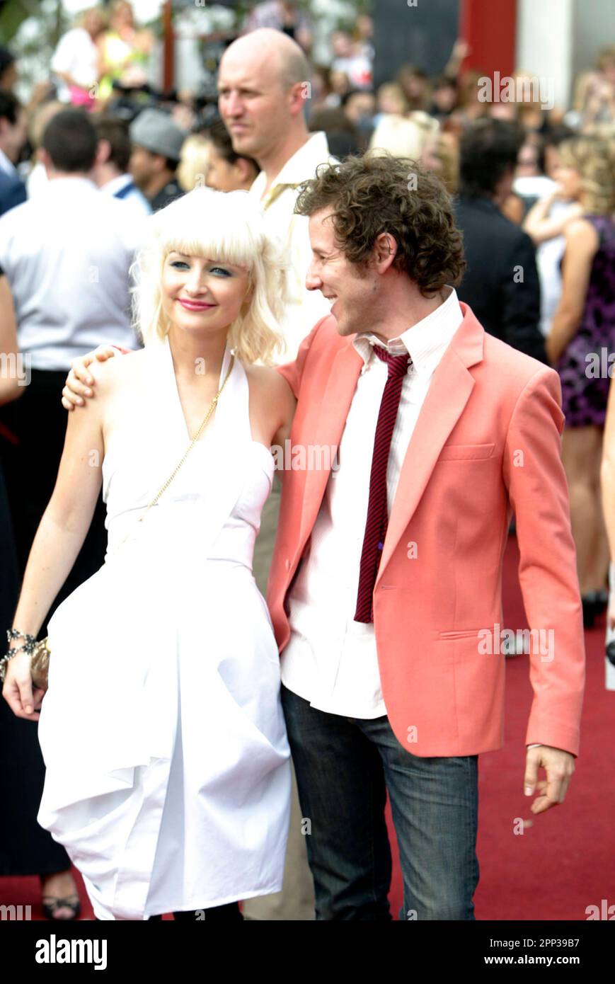 Ben Lee and Kate Miller Heidke at the 2007 ARIA (Australian Recording ...