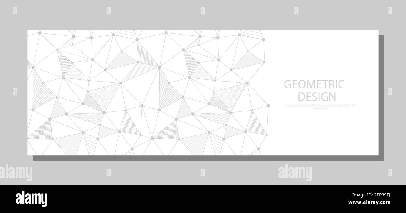 Abstract triangle design. Templates for creative design. Layout of the ...
