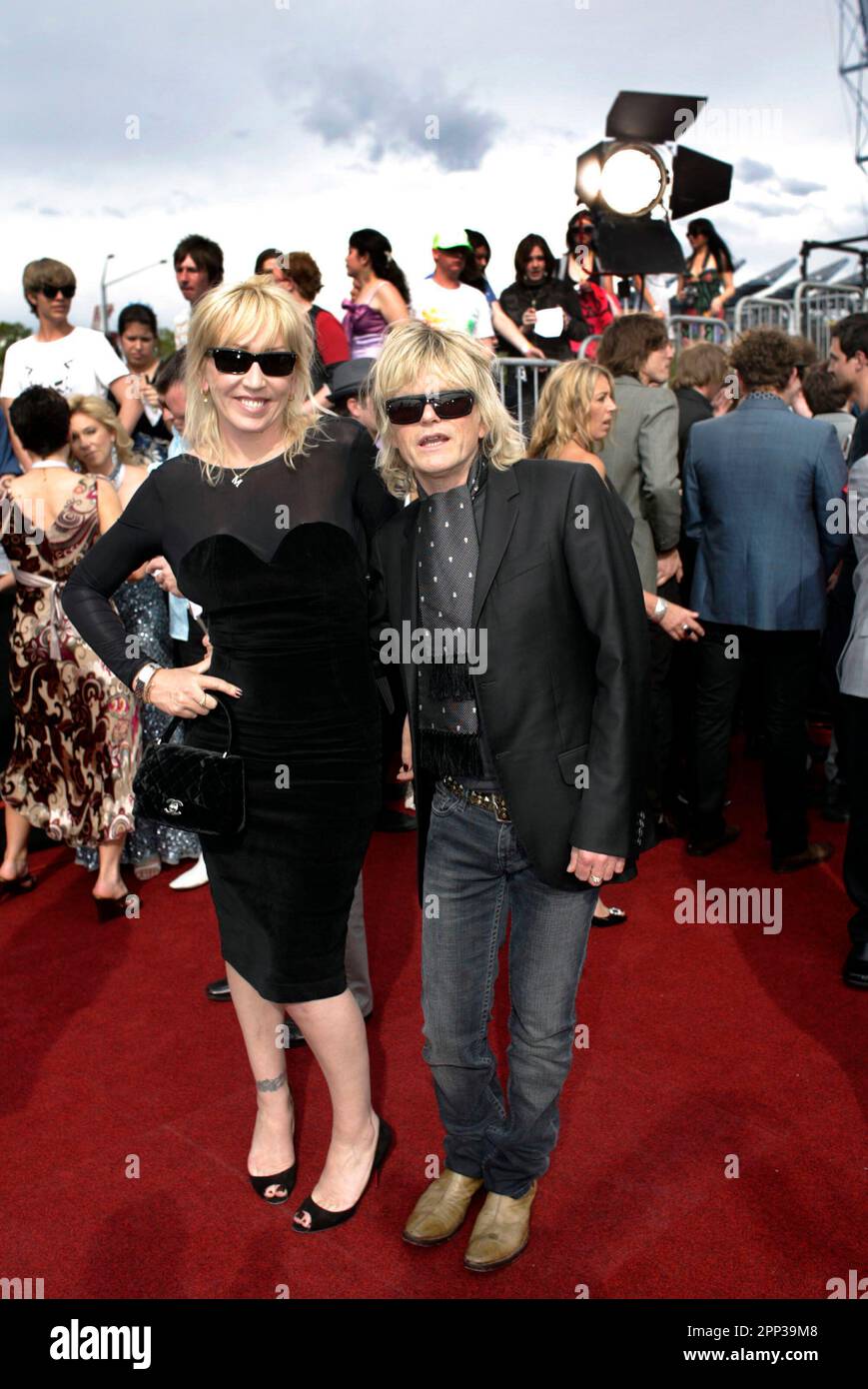 Mark McEntree of The Divinyls and Melanie Greensmith of Wheels And Doll ...