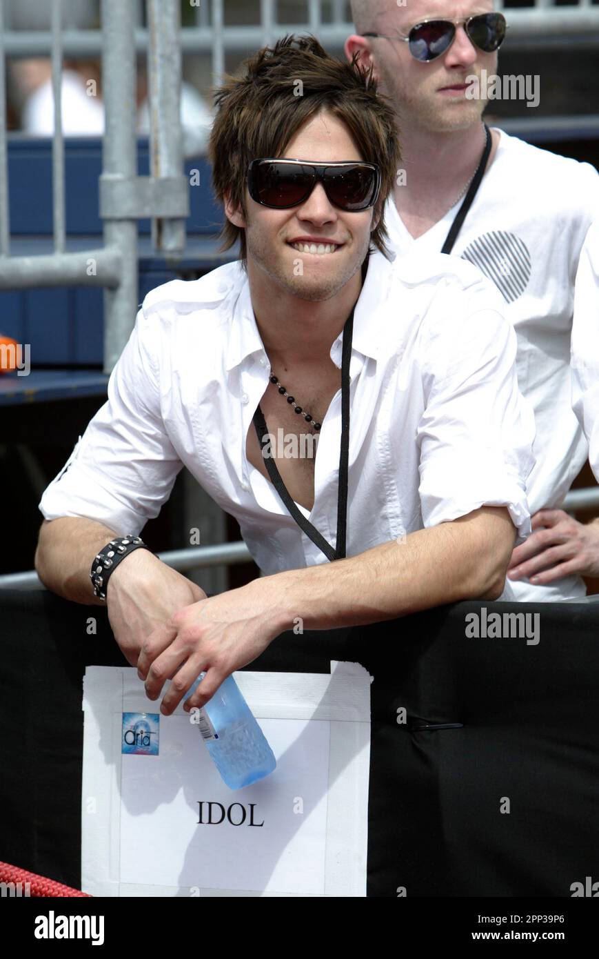 Dean Geyer at the 2007 ARIA (Australian Recording Industry Association ...