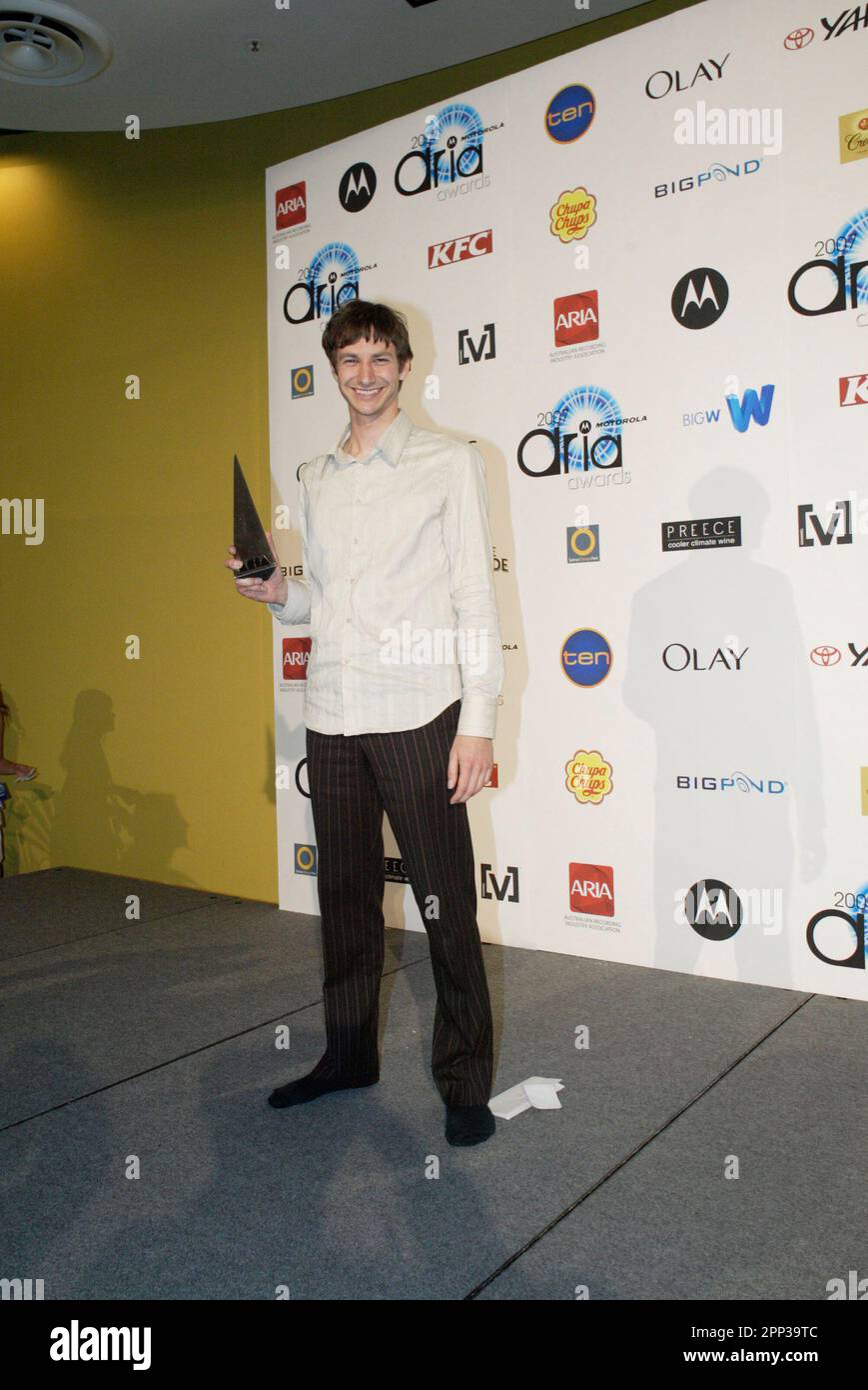 Gotye (AKA Wally de Backer), winner of Best Male Artist, at the 2007 ...