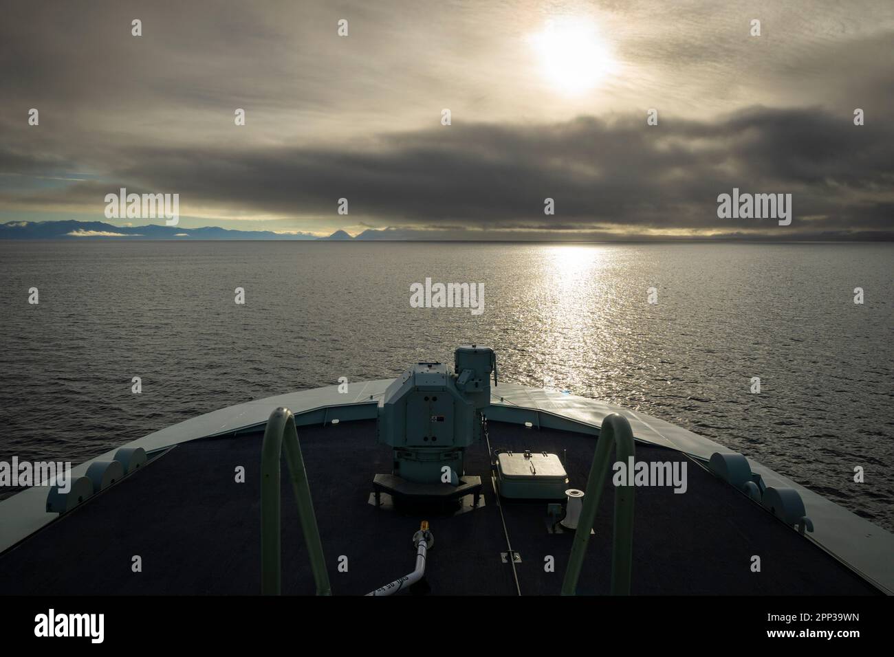 The Royal Canadian Navy's arctic patrol vessel HMCS Margaret Brooke ...