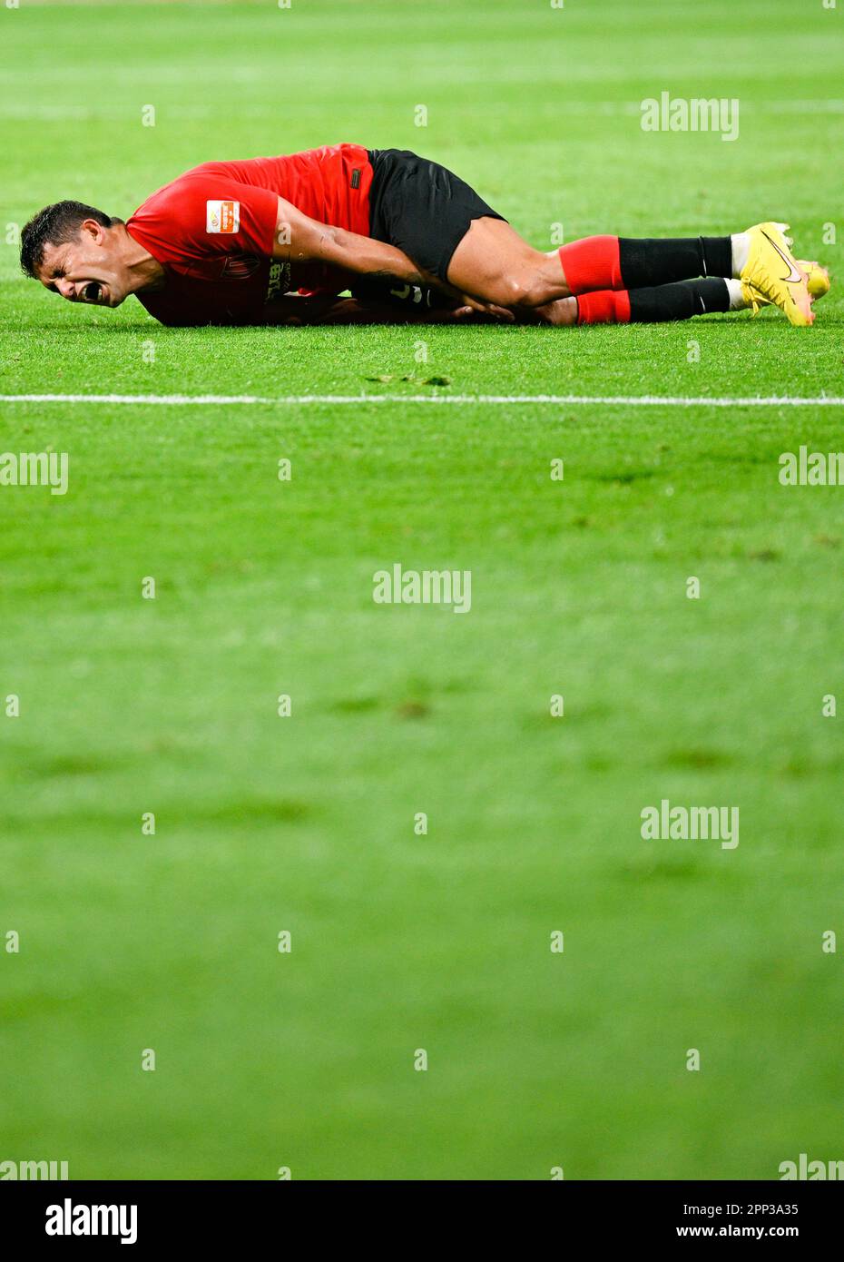 Chengdu, China's Sichuan Province. 21st Apr, 2023. Ai Kesen of Chengdu ...