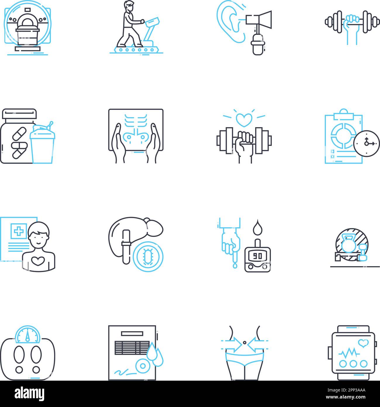 Behavioral therapy linear icons set. Therapy, Counseling, Psychotherapy ...