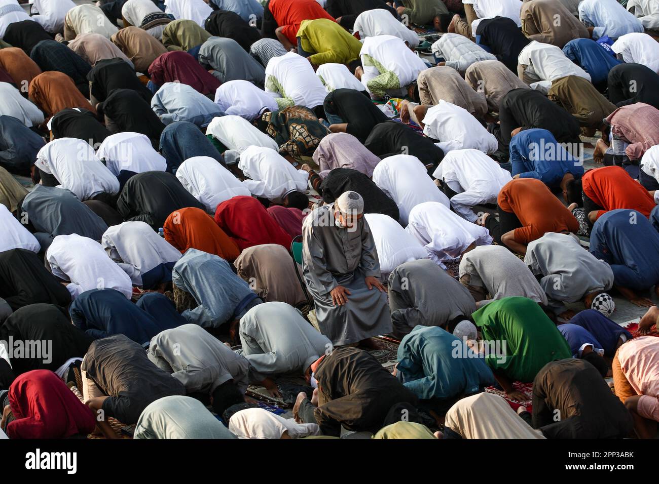 Bandung, West Java, Indonesia. 22nd Apr, 2023. Indonesian Muslims ...