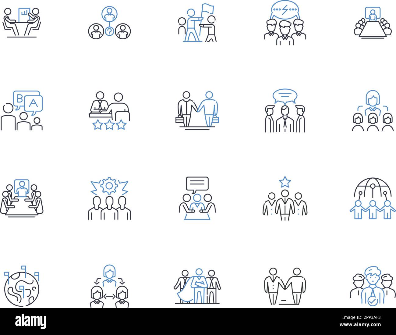 Convocation line icons collection. Ceremony, Graduation, Commencement ...