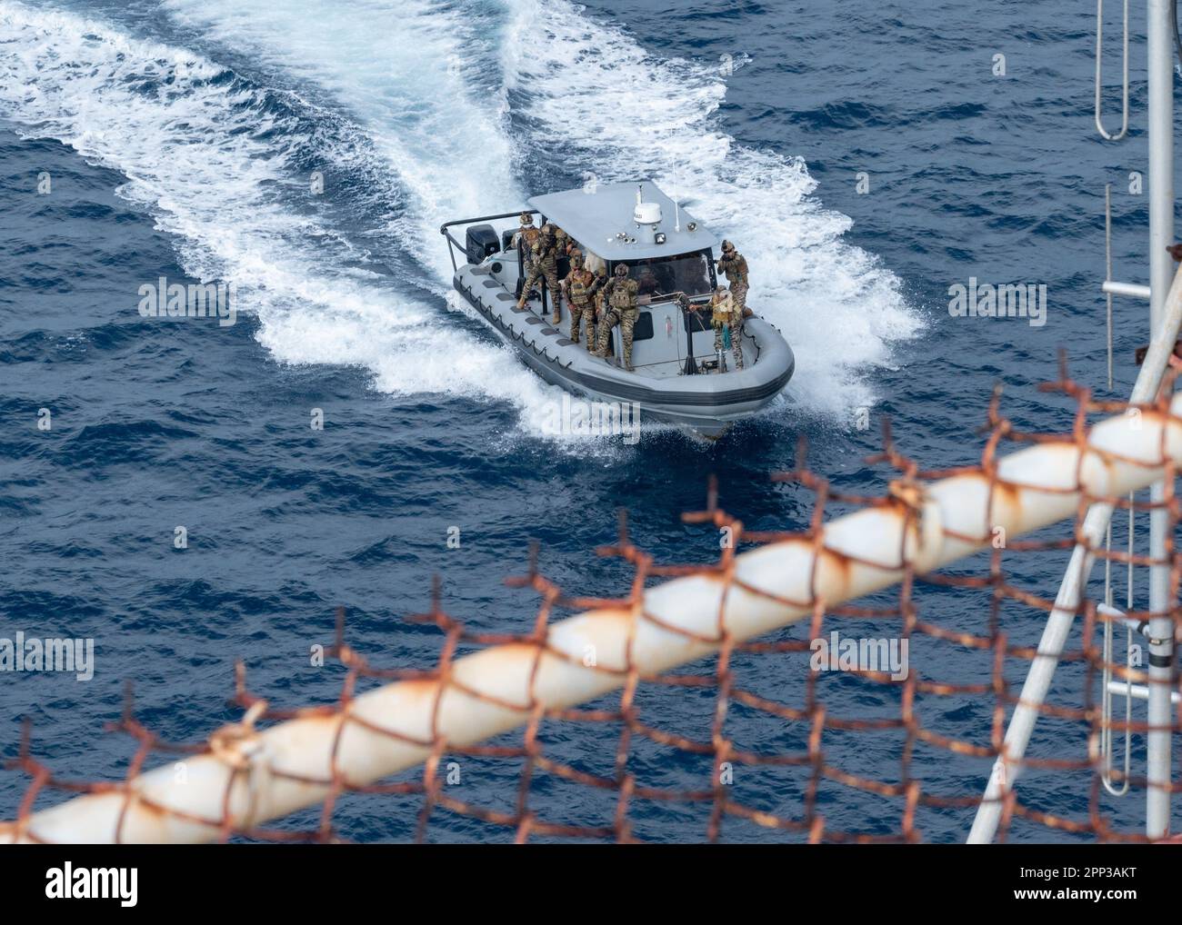PHILIPPINE SEA (April 16, 2023) Philippine Sailors assigned to Naval ...