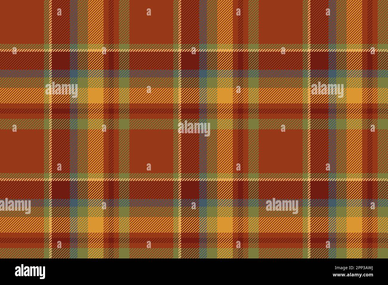 Plaid background, check seamless pattern. Vector fabric texture for ...