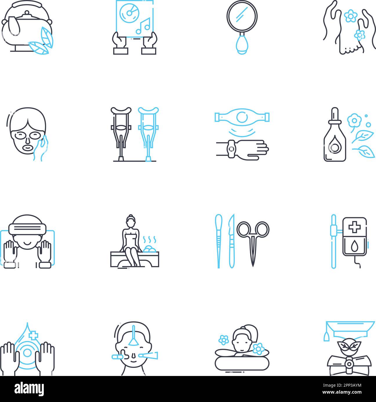 Relationship therapy linear icons set. Communication, Counseling, Trust ...