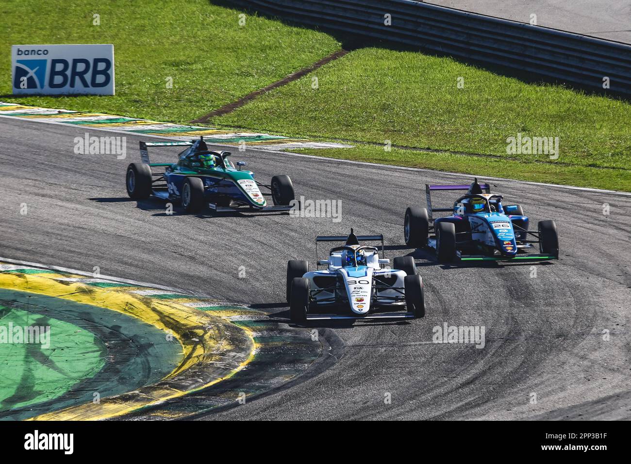 SÃO PAULO, SP - 21.04.2023: BRB F'RMULA 4 BRASIL EM INTERLAGOS - Free training for the first ...