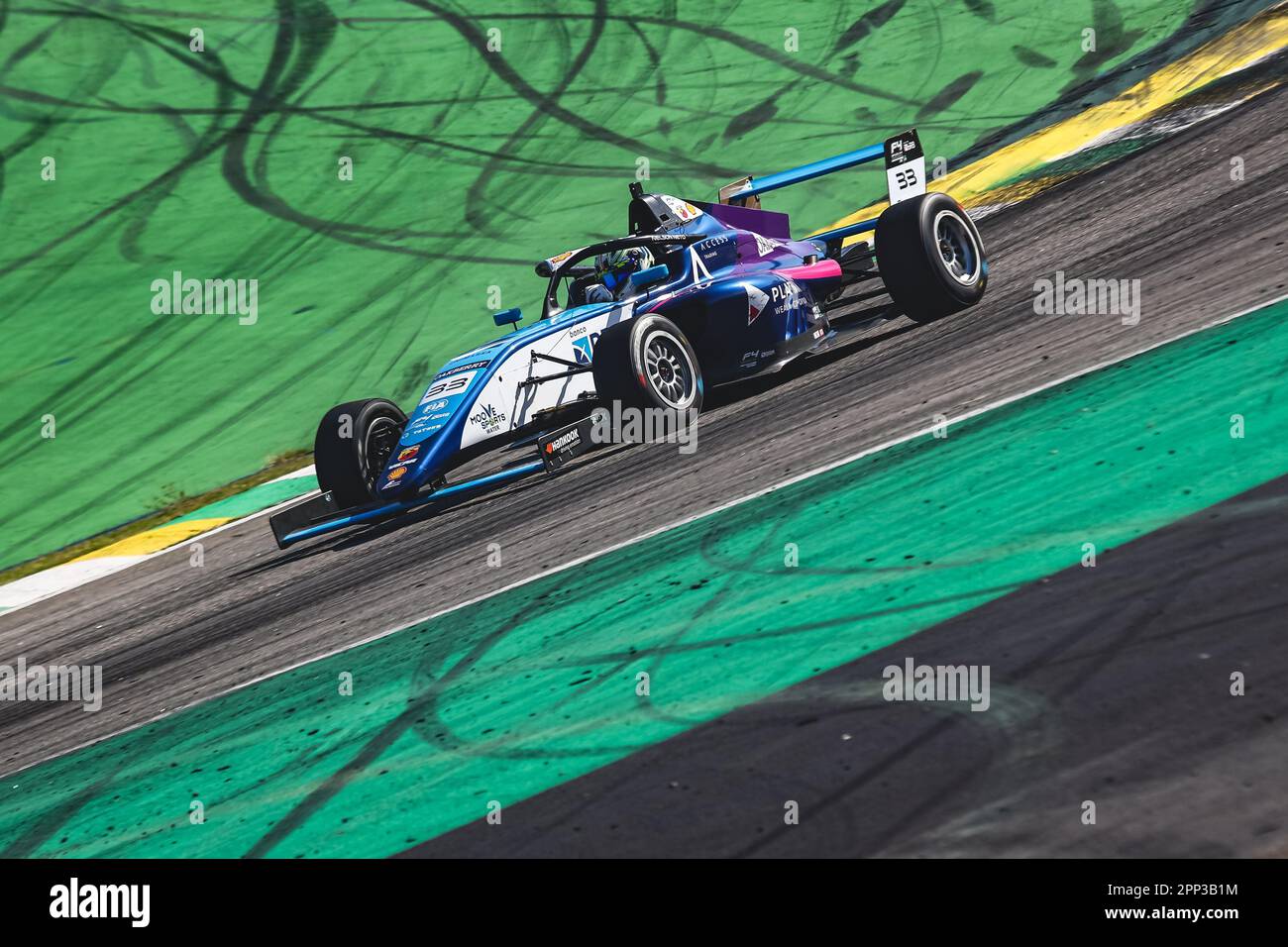 SÃO PAULO, SP - 21.04.2023: BRB F'RMULA 4 BRASIL EM INTERLAGOS - Nelson ...