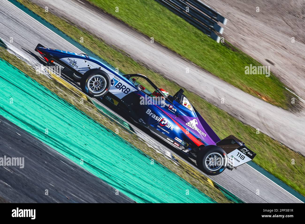 SÃO PAULO, SP - 21.04.2023: BRB F'RMULA 4 BRASIL EM INTERLAGOS ...