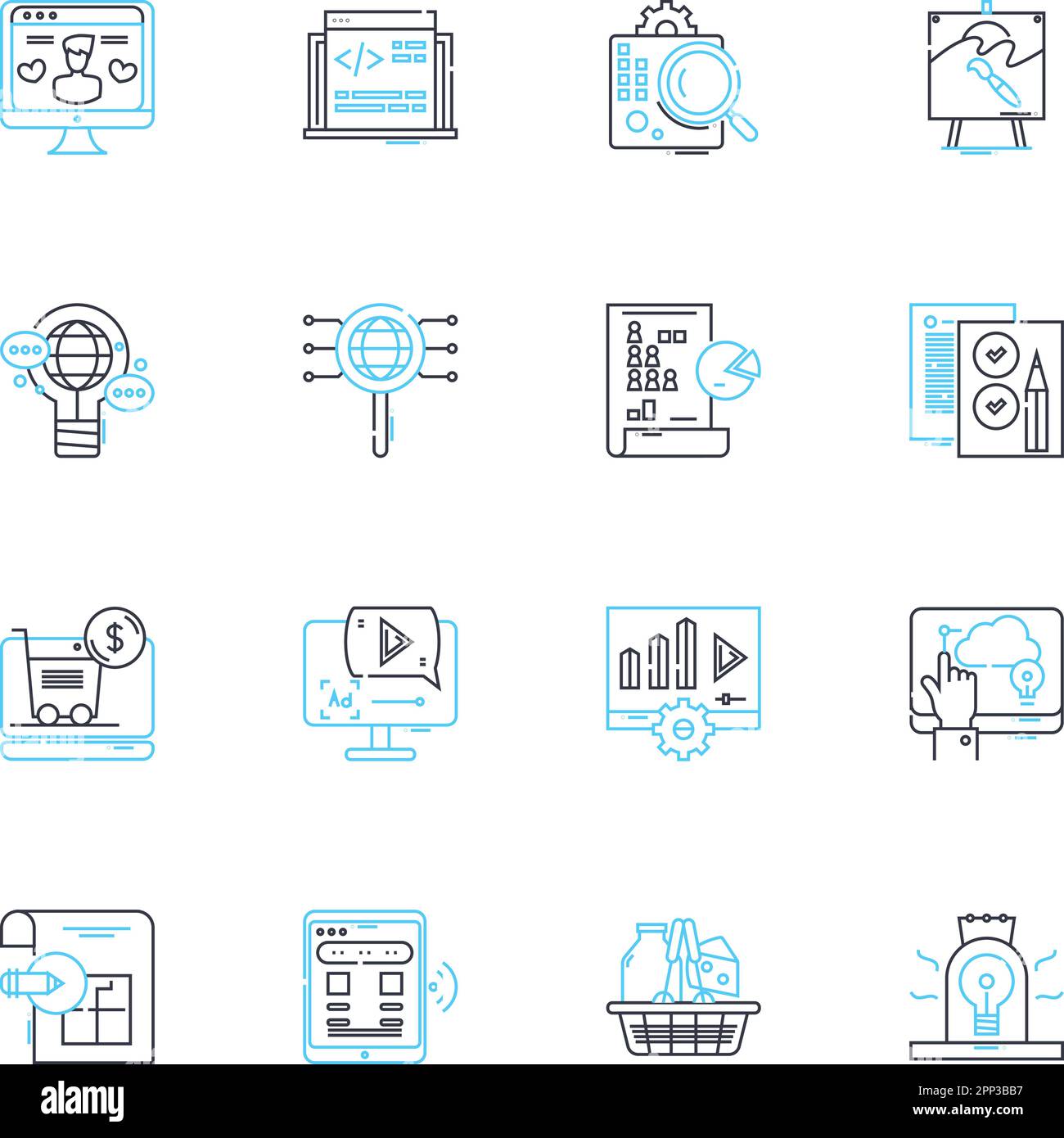 Partnership Development linear icons set. Collaboration, Alliances ... Partnership Development linear icons set. Collaboration, Alliances ...