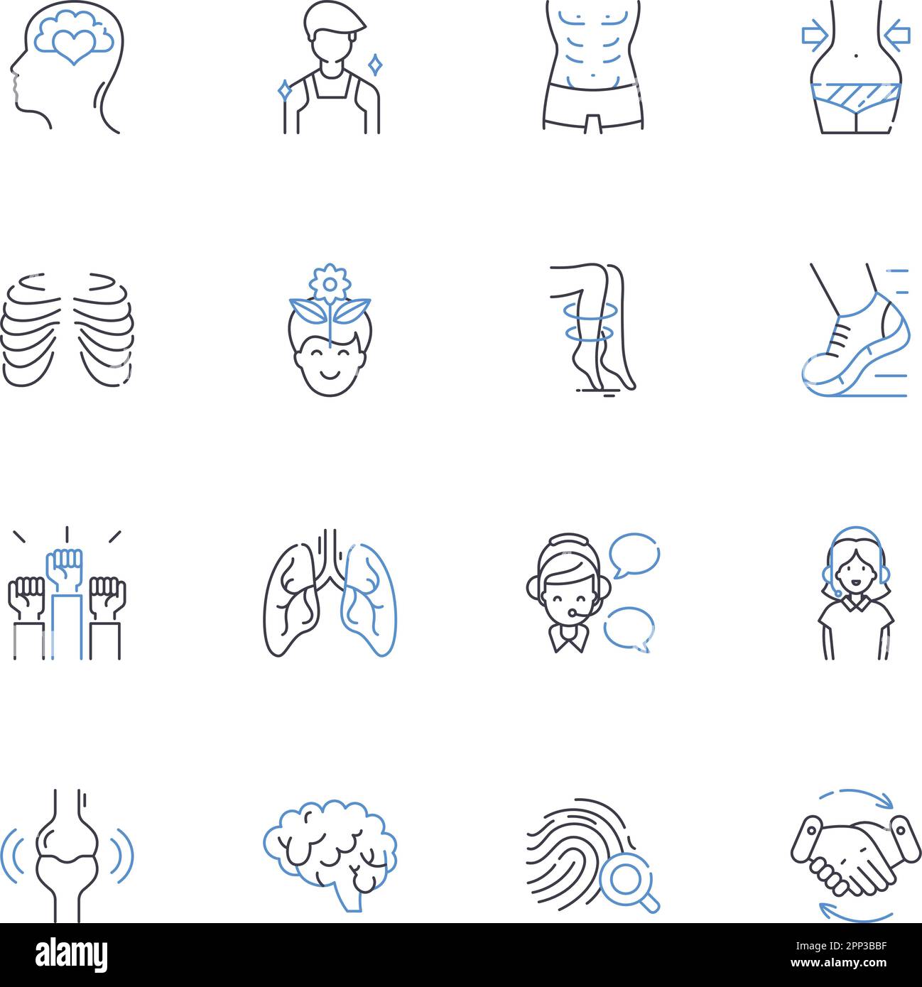 Health exam line icons collection. Screening, Testing, Diagnosis ... Health exam line icons collection. Screening, Testing, Diagnosis ...