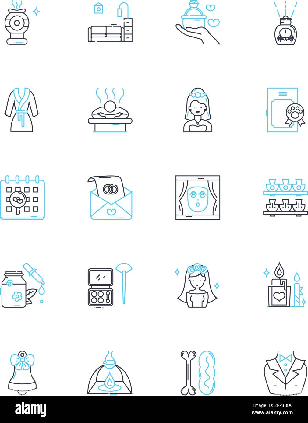 Ally linear icons set. Advocate, Supporter, Companion, Collaborator ...